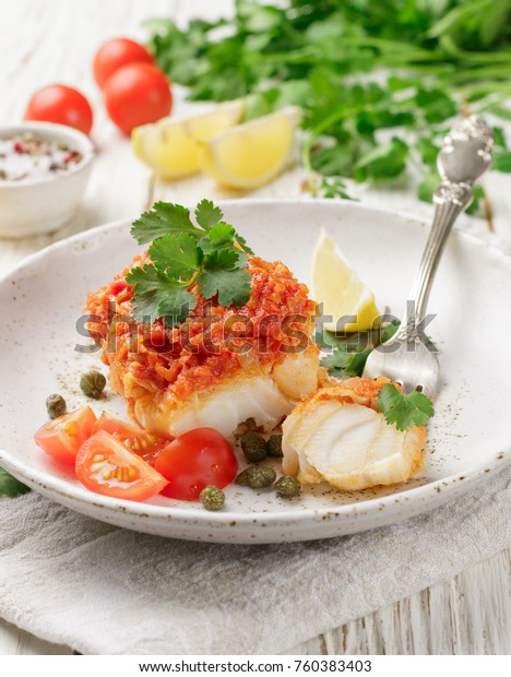White Fish Cod Pollock Nototenia Hake 스톡 사진 760383403 | Shutterstock