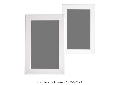 White Frames On Isolated White Stock Photo 157557572 | Shutterstock