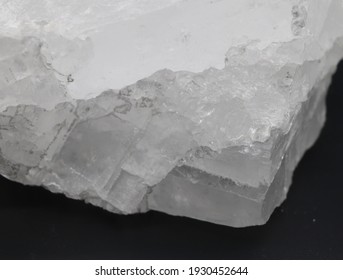 White Halite Black Background Stock Photo 1930452644 | Shutterstock