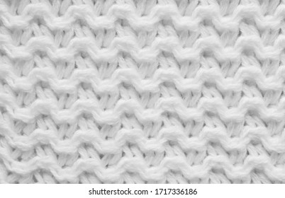 White Knit Pattern Texture Background Foto stock 1717336186 | Shutterstock