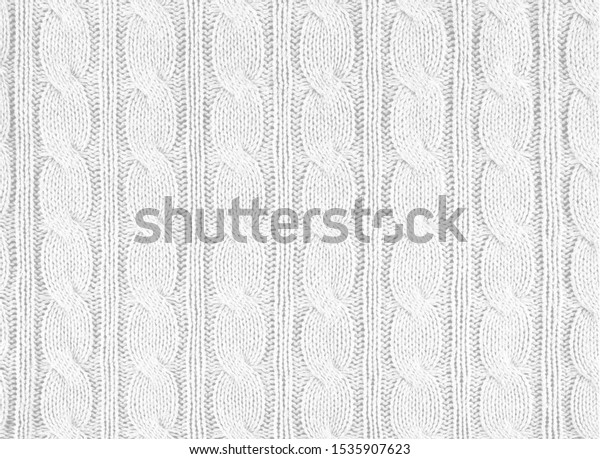 White Knitted Textured Background Pattern Acrylic Stock Photo (Edit Now ...