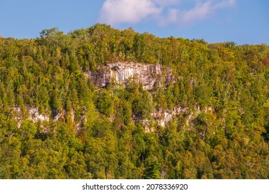 White Limestone Cliffs Forest Greigs Caves Stock Photo 2078336920 ...