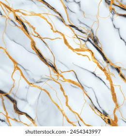White Marble Seamless Pattern Small Thin AI-generated image 2454343953 ...