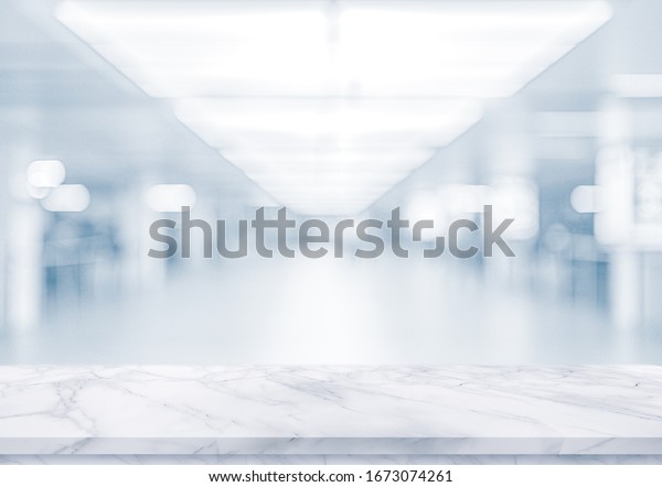 White Marble Texture Table Top On Stock Photo 1673074261 | Shutterstock