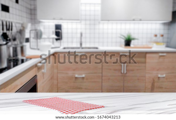 White Marble Texture Table Top On ภาพสต็อก 1674043213 | Shutterstock