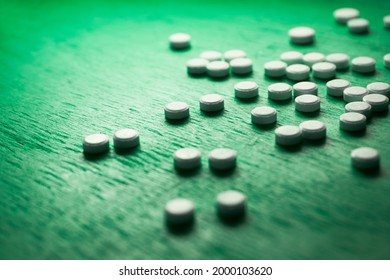 White Round Tablets Matte Surface On Stock Photo 2000103620 | Shutterstock