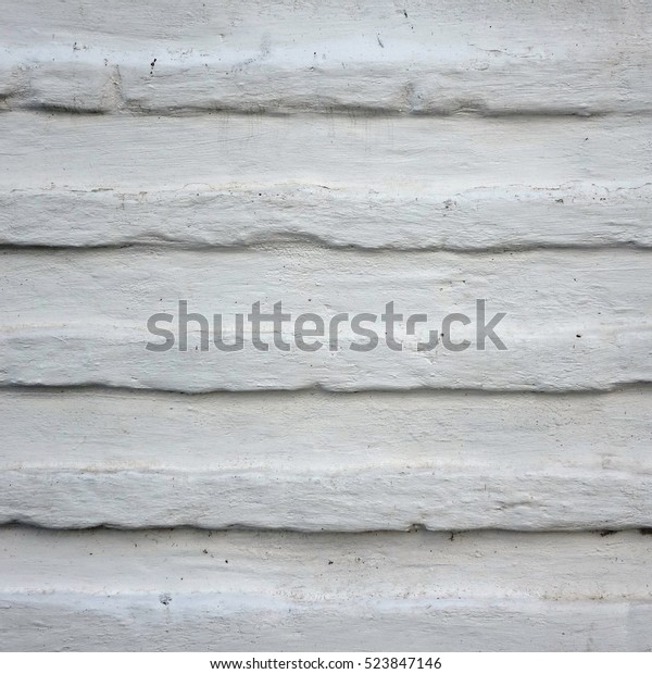 White Rustic Brick Texture Retro Whitewashed Stock Photo 523847146 ...
