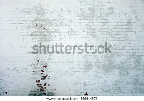 White Rustic Brick Texture Retro Whitewashed Stock Photo (Edit Now ...