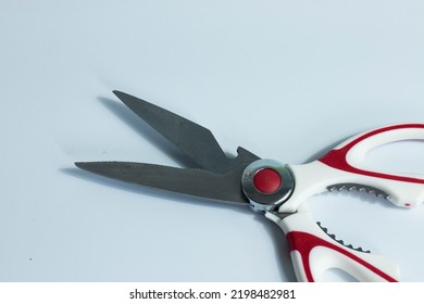 White Scissors White Background Stock Photo 2198482981 | Shutterstock