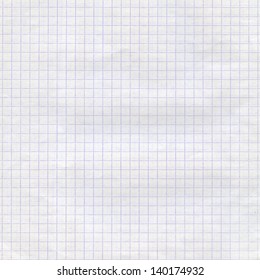 White Squared Paper Sheet Texture Background Stock Photo 140174932 ...