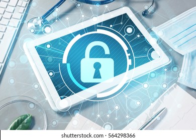 Abstract Technology Background Security Access System Stock Vector ...
