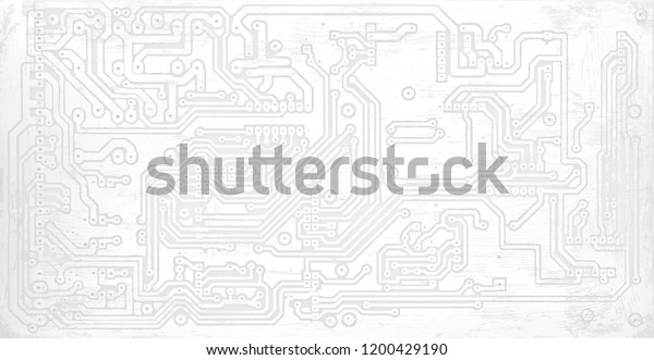 White Texture Pcb Without Components Stock Photo (Edit Now) 1200429190