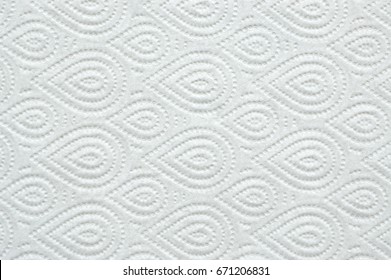 White Tissue Paper Pattern Texture Background Stock Photo 671206831 ...