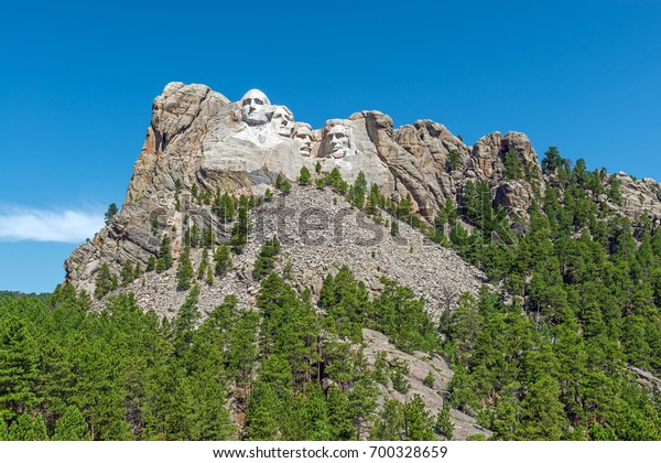 Wide Angle View Mount Rushmore National Stock Photo (Edit Now) 700328659