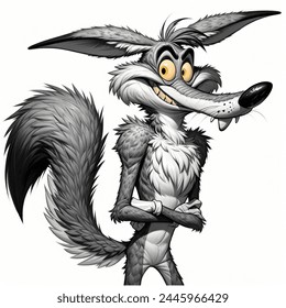 Coyote Looney Tunes Realist Rapper Style AI-generated image 2567941681 ...
