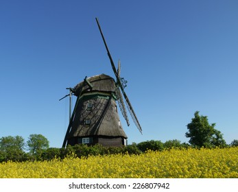 Panorama Typical Dutch Windmill Scene Stock Photo 53750389 | Shutterstock