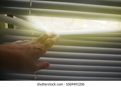 Window Blinds Sun Light Coming Inside Stock Photo 1069491206 | Shutterstock