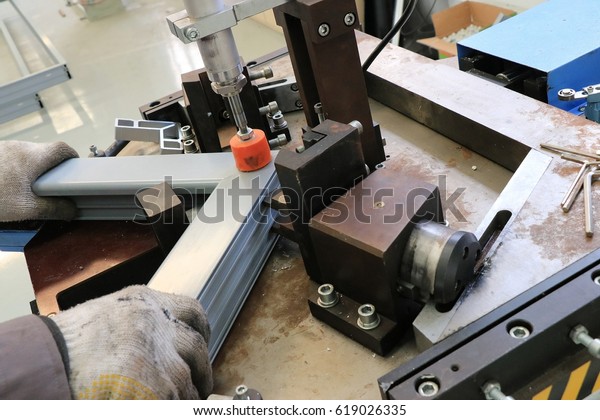 Window Corner Butt Joint Connection Stock Photo (Edit Now) 619026335