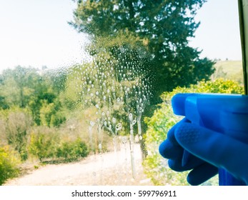 Windows Cleaning Spring Time Stock Photo 599796911 | Shutterstock