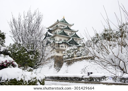 Winter Nagoya Castle Stock Photo (Edit Now) 301429664 - Shutterstock