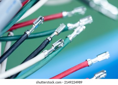 Wire Being Processed Connect Machine Stock Photo 2149224989 | Shutterstock