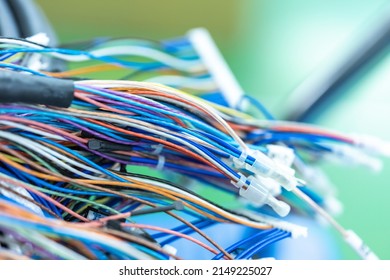 Wire Being Processed Connect Machine Stock Photo 2149225027 | Shutterstock