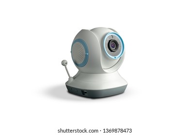 Wireless Cctv Camera Isolated White Background Stock Photo 1369878473 ...