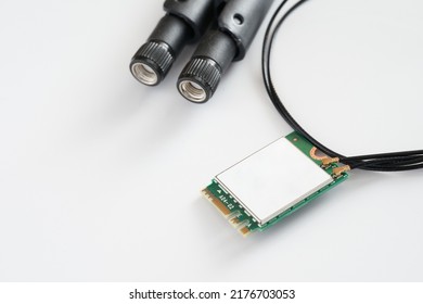 Wireless Communication Module Desktop Pc Stock Photo 2176703053 ...