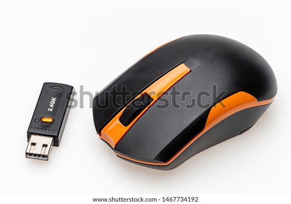 Wireless Mouse Usb Dongle Isolated On Stock Photo 1467734192 | Shutterstock