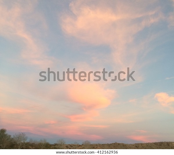 Wispy Sunset Clouds Stock Photo 412162936 | Shutterstock