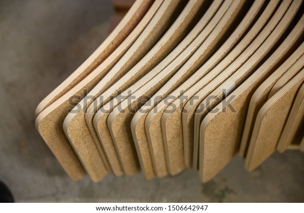 Wood Billets Stacked Carpentry Workshop Stock Photo 1506642947 ...
