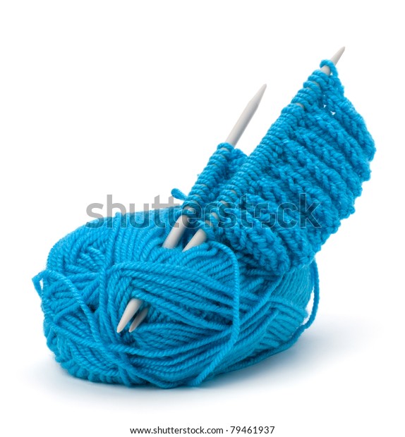 Woollen Thread Knitting Needle Needlework Accessories Stock Photo ...