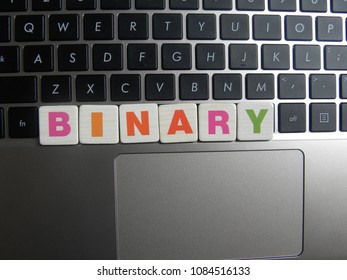 Word Binary On Keyboard Background Stock Photo 1084516133 | Shutterstock