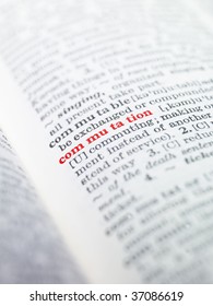 Word Commutation Highlighted Dictionary Stock Photo 37086619 | Shutterstock
