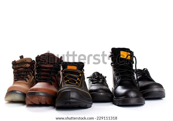 Work Boots Stock Photo (Edit Now) 229111318