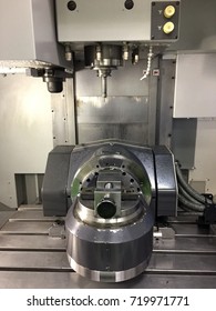 Work Clamp Cnc 5 Axis Machine Stock Photo 719971771 | Shutterstock