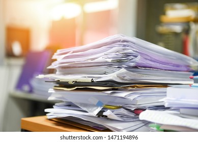 Office Organize Document Paperwork Pile Chaos Stock Photo (Edit Now ...