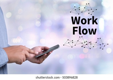 Work Flow Working Work Step Planning Stock Photo 503896828 | Shutterstock