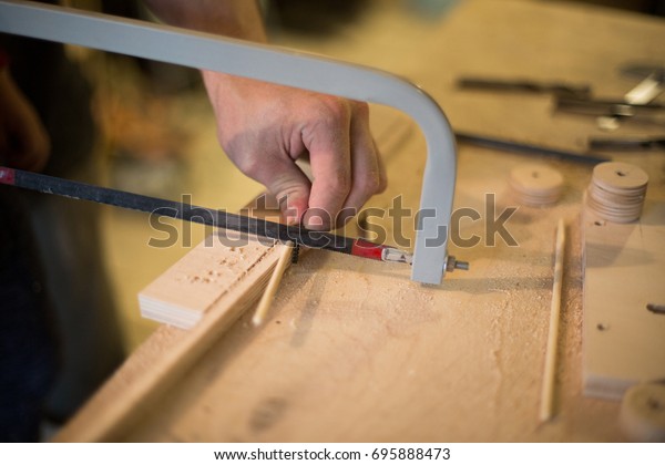 Work Hacksaw Stock Photo 695888473 | Shutterstock