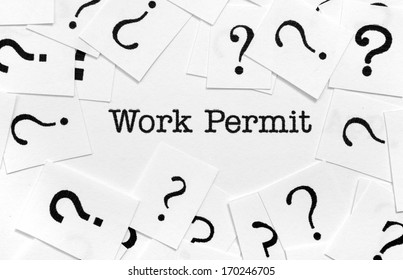 3,803 Permit To Work Document Images, Stock Photos & Vectors | Shutterstock