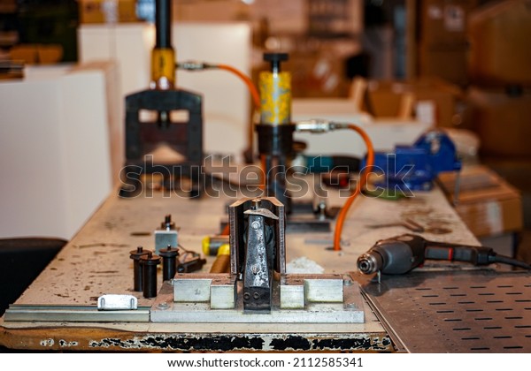 Work Table Tools Industrial Use Stock Photo 2112585341 | Shutterstock
