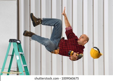 1,083 Man falling ladder Images, Stock Photos & Vectors | Shutterstock