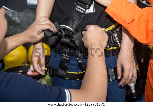 Working Height Equipment Fall Arrestor Device Foto stock 1259901271 ... Working Height Equipment Fall Arrestor Device Foto stock 1259901271 ...