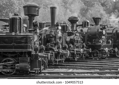 Working Steam Engine Stock Photo 1049057519 | Shutterstock