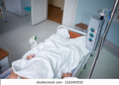 Working Temporary Pacemaker Intensive Care Department Stockfoto ...