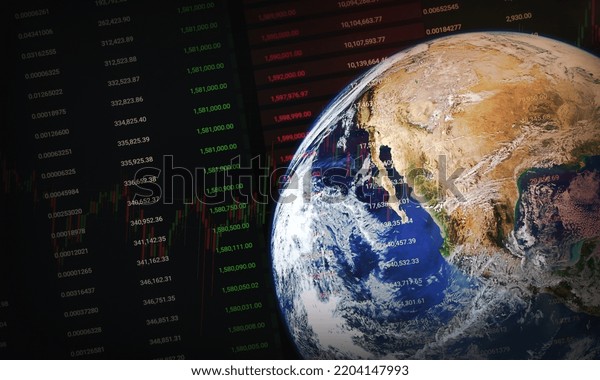 World Economic Data Analysis Global Concept Stock Photo 2204147993 ...