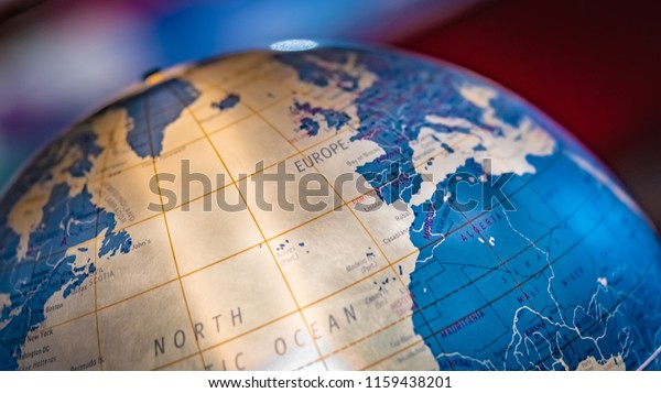 World Globe Model Stock Photo (Edit Now) 1159438201