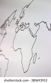 Beautiful Hand Drawn Outline Map India 스톡 벡터(로열티 프리) 475101025 ...