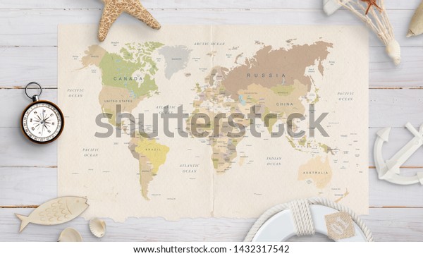 15,411 World Map Desk Stock Photos, Images & Photography | Shutterstock