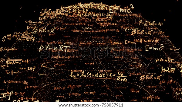 World Mathematical Formulas Stock Photo 758057911 | Shutterstock